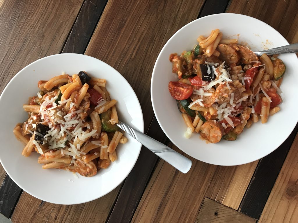Easy Midweek Pasta Dinner - The Petite Gourmande